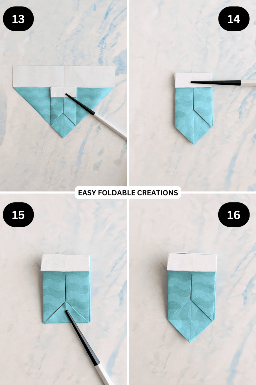 Easy Mini Paper DIY Gift Bags | Easy Foldable Creations