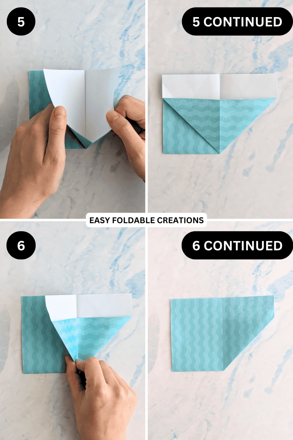 Easy Mini Paper DIY Gift Bags | Easy Foldable Creations