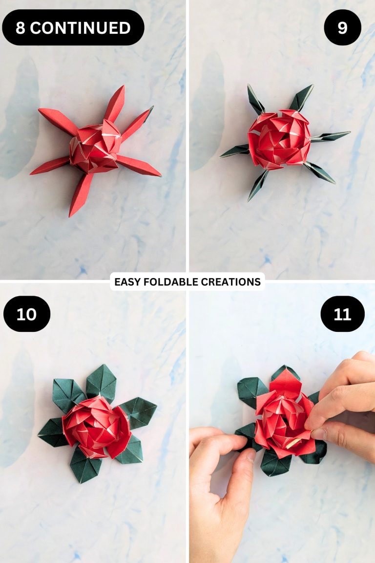 Paper Rose | Easy Foldable Creations