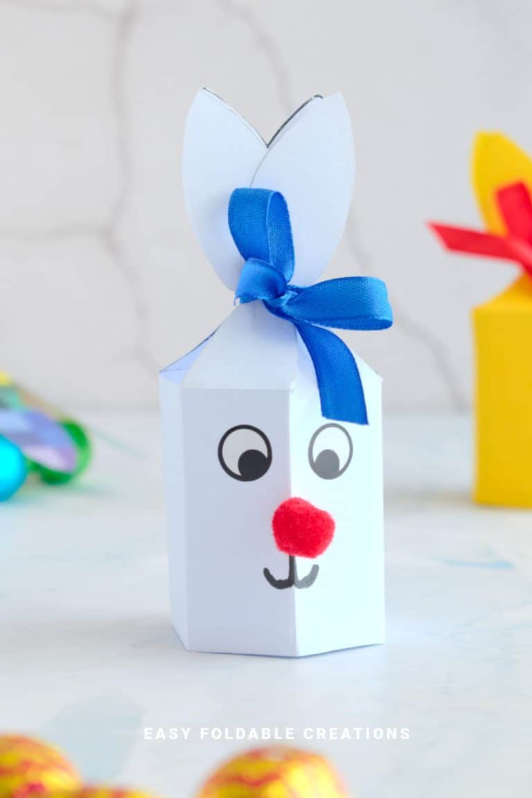 Easy Bunny Gift Box | Easy Foldable Creations