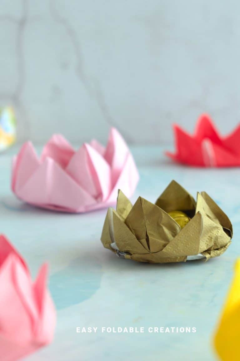 Napkin Folding Ideas For Easter | Easy Foldable Creations
