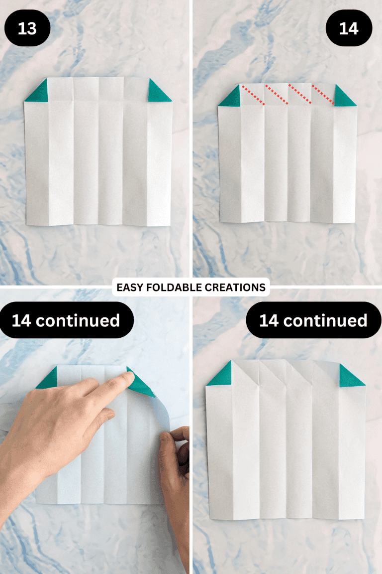 Tall Rectangle Origami Box With Lid | Easy Foldable Creations