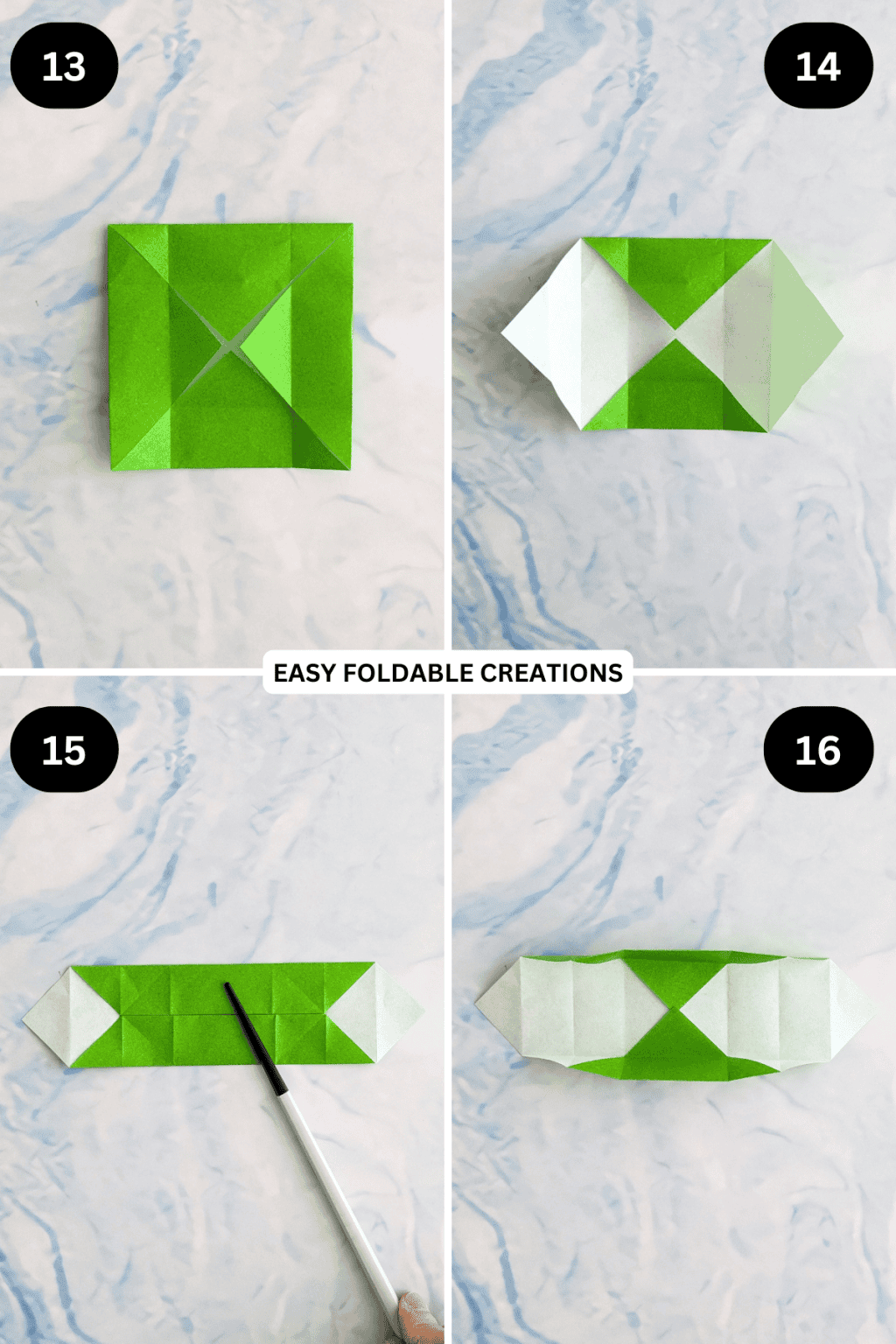 Tall Rectangle Origami Box With Lid | Easy Foldable Creations