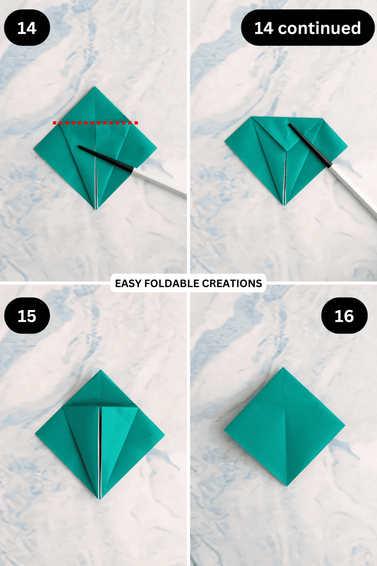 Pyramid Origami Box | Easy Foldable Creations