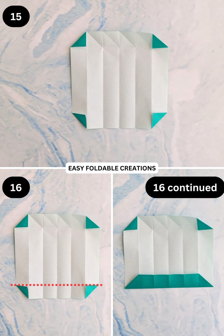 Tall Rectangle Origami Box With Lid | Easy Foldable Creations
