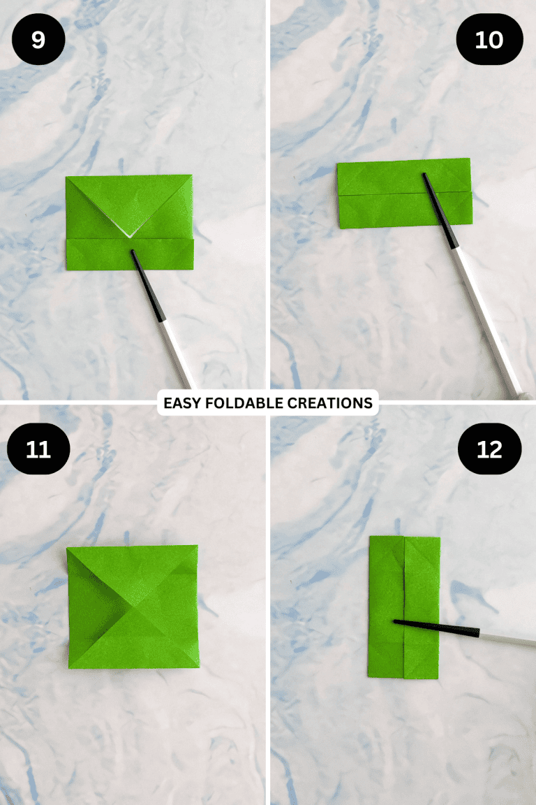 Tall Rectangle Origami Box With Lid | Easy Foldable Creations