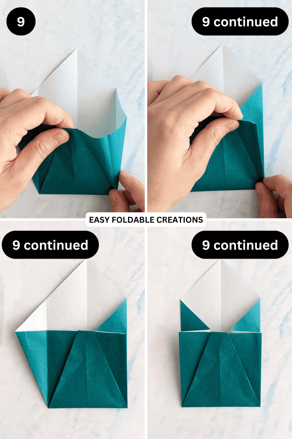 Easy Origami Pouch | Easy Foldable Creations