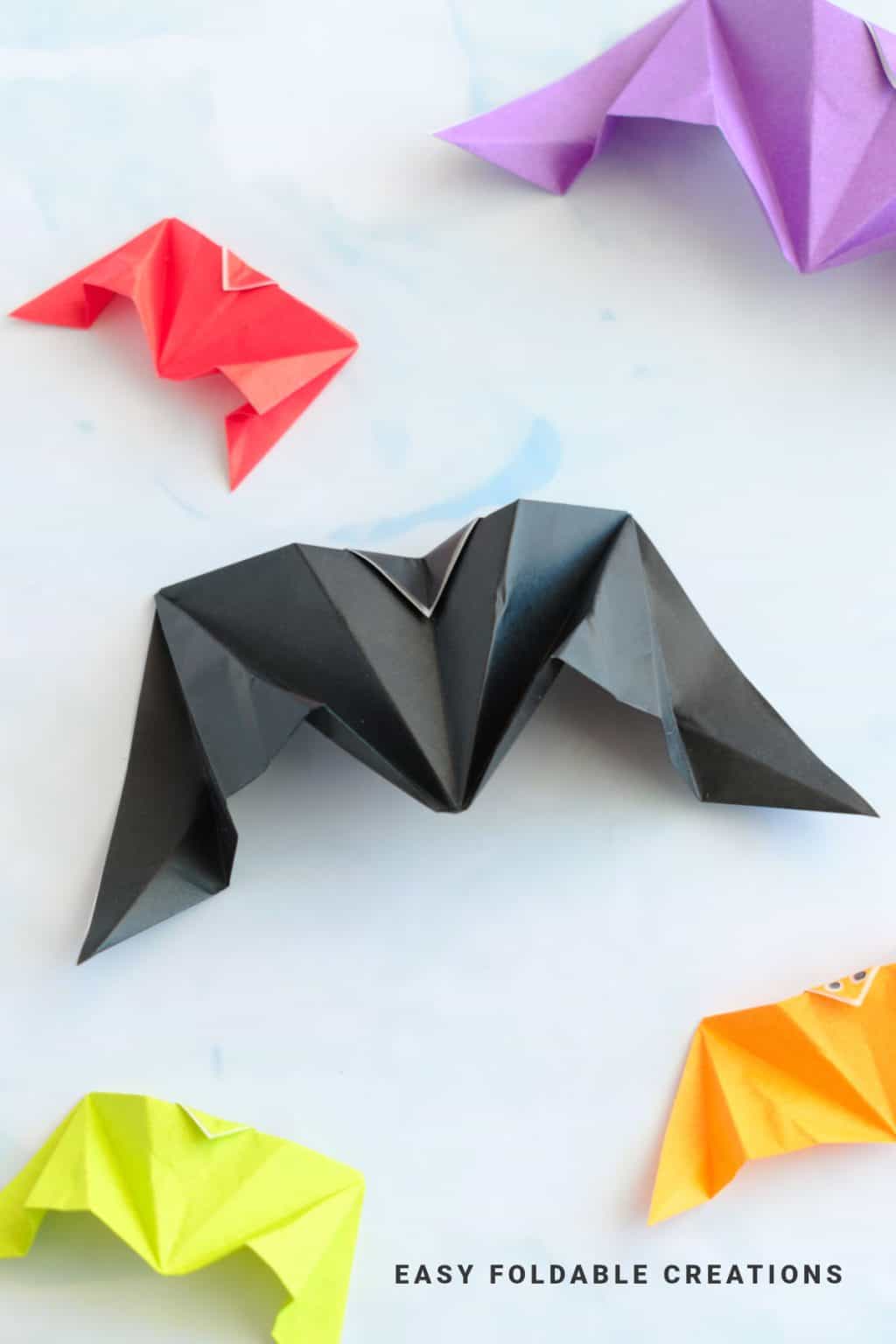 Origami Bat | Easy Foldable Creations