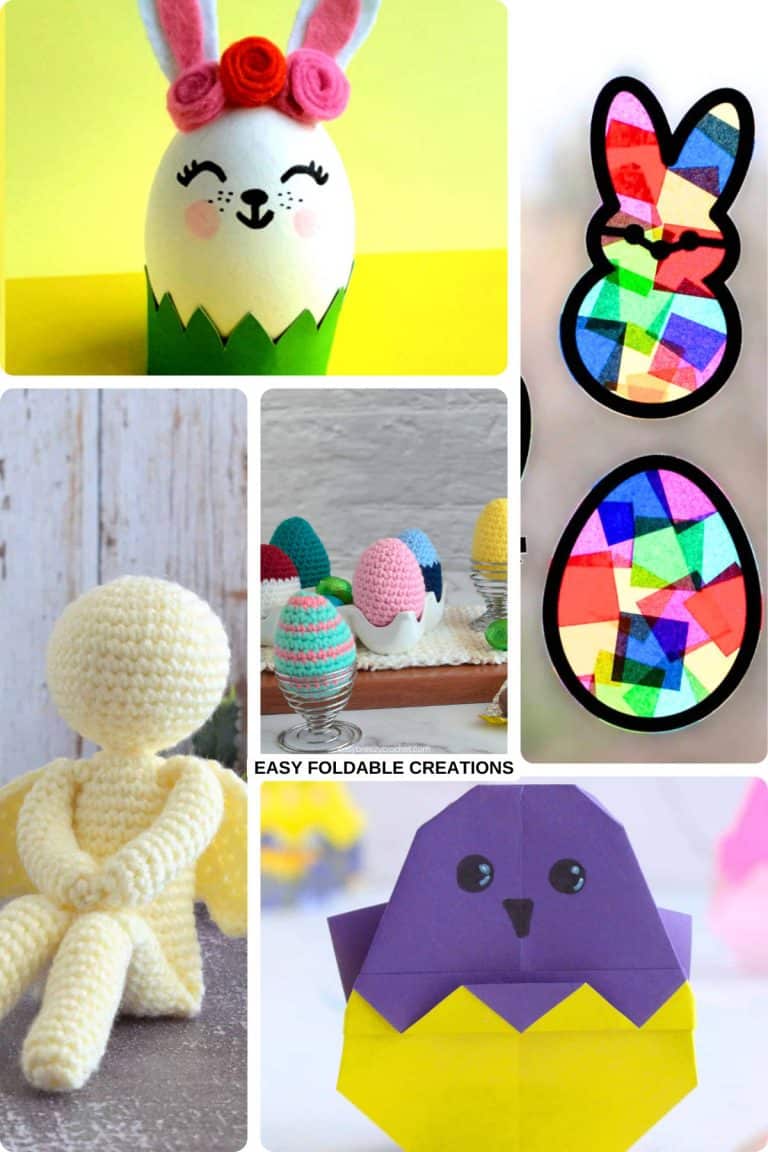 Easy Easter Crafts | Easy Foldable Creations