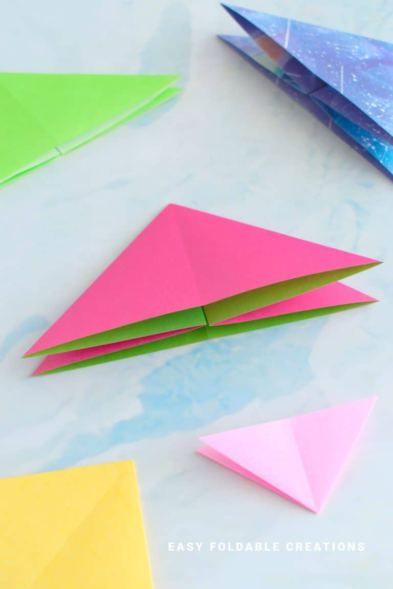 Origami Water Bomb Base | Easy Foldable Creations