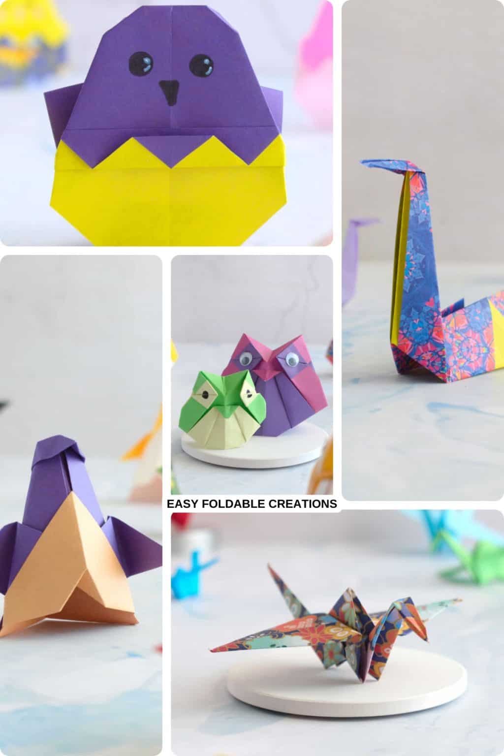 Origami Birds | Easy Foldable Creations