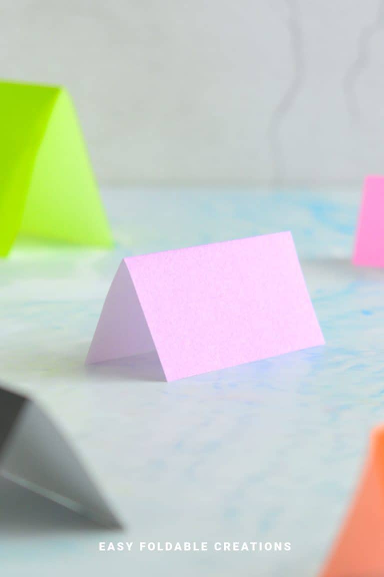 Mountain Fold | Easy Foldable Creations