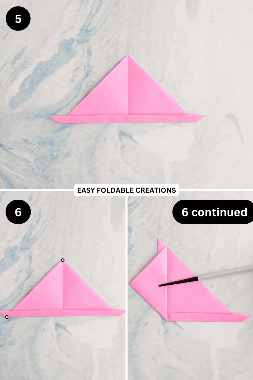 Easy Origami Rabbit Face | Easy Foldable Creations