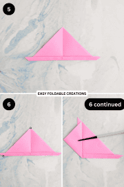 Easy Origami Rabbit Face | Easy Foldable Creations