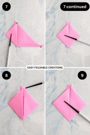 Easy Origami Rabbit Face | Easy Foldable Creations