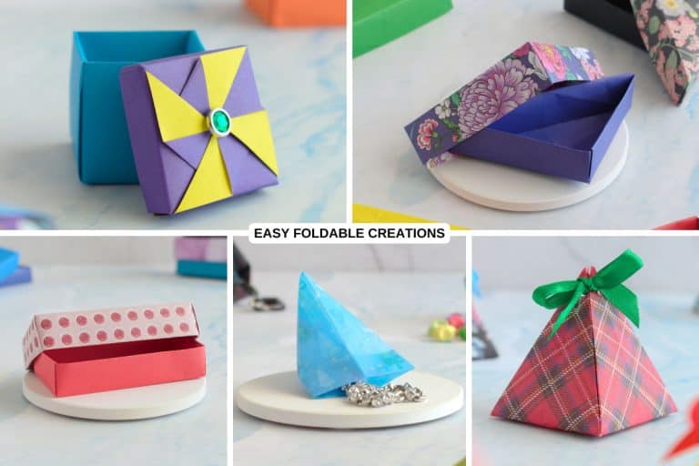 Origami Gift Boxes | Easy Foldable Creations