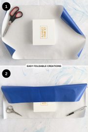 Easy Pleated Gift Wrapping Idea | Easy Foldable Creations
