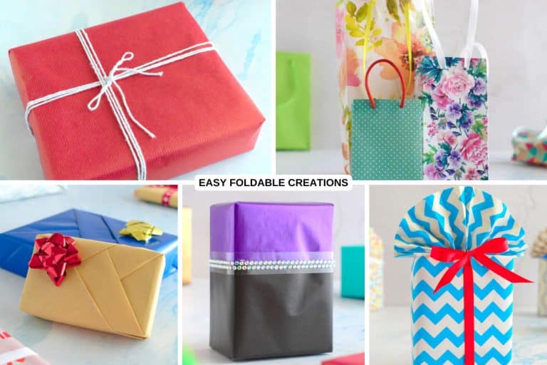 Wrapping Ideas For Baby Shower | Easy Foldable Creations