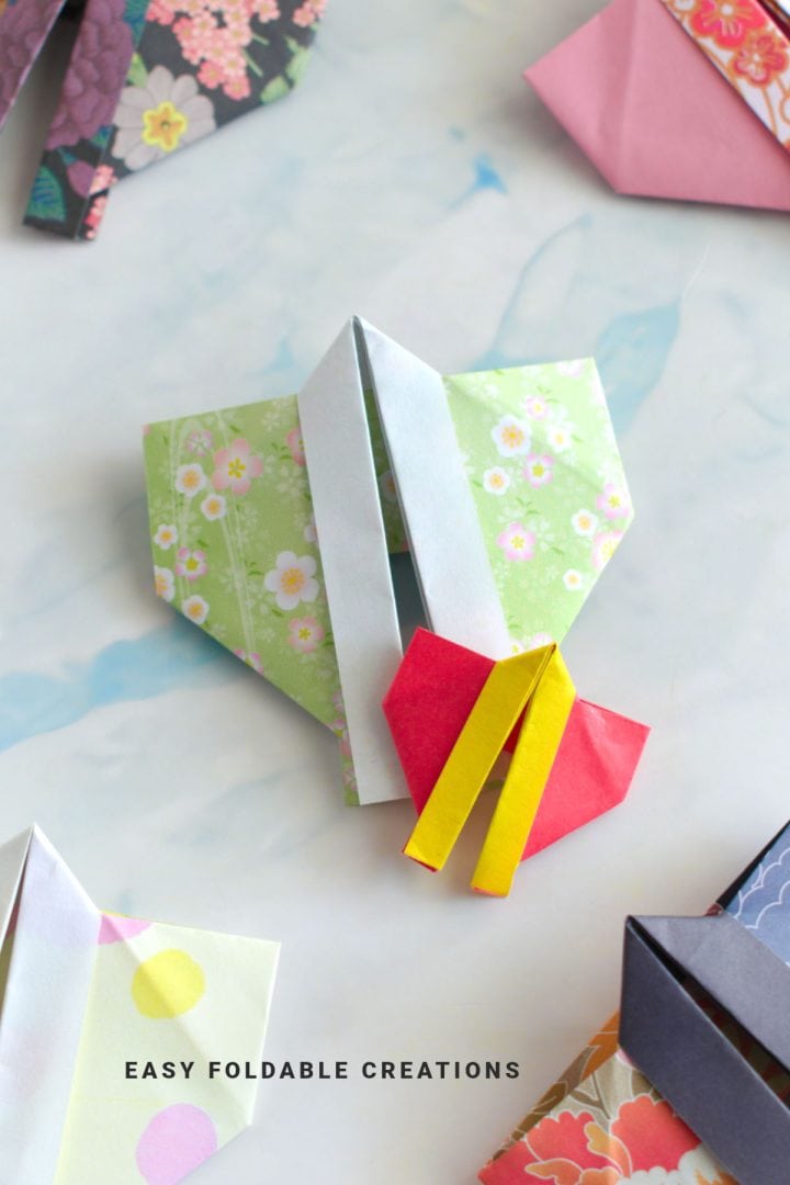 How To Make An Easy Origami Kimono | Easy Foldable Creations