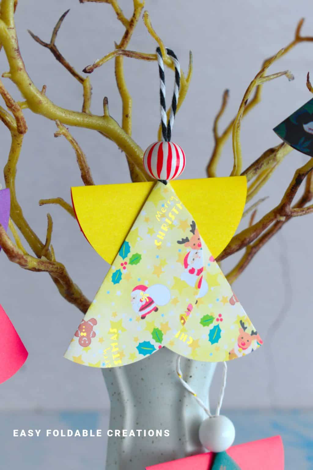 DIY Paper Angel | Easy Foldable Creations