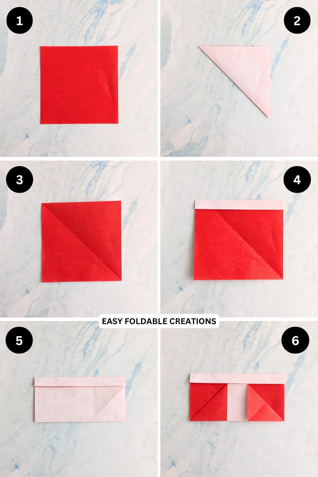 3D Origami Stocking | Easy Foldable Creations